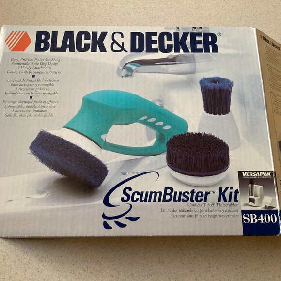 Black & Decker | Other | Black Decker Scumbuster Kit Cordless Tub Tile ...